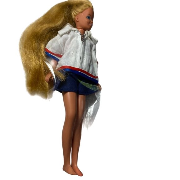 Barbie | Toys | Vtg Skipper 984 Barbie Long Blonde Hair Blue Eyes ...